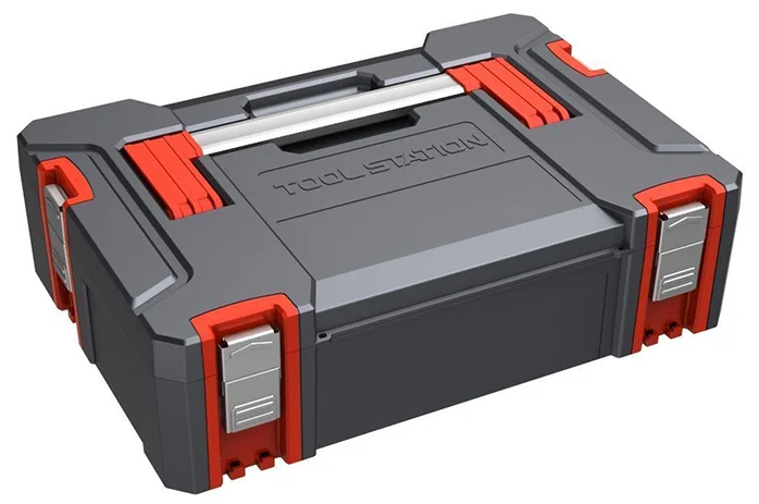 Vertak Portable Small Abs Plastic Storage Toolbox With Aluminium Handle ...