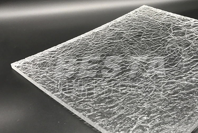 Special Texture Waves Stripes Patterns PMMA Acrylic Sheet