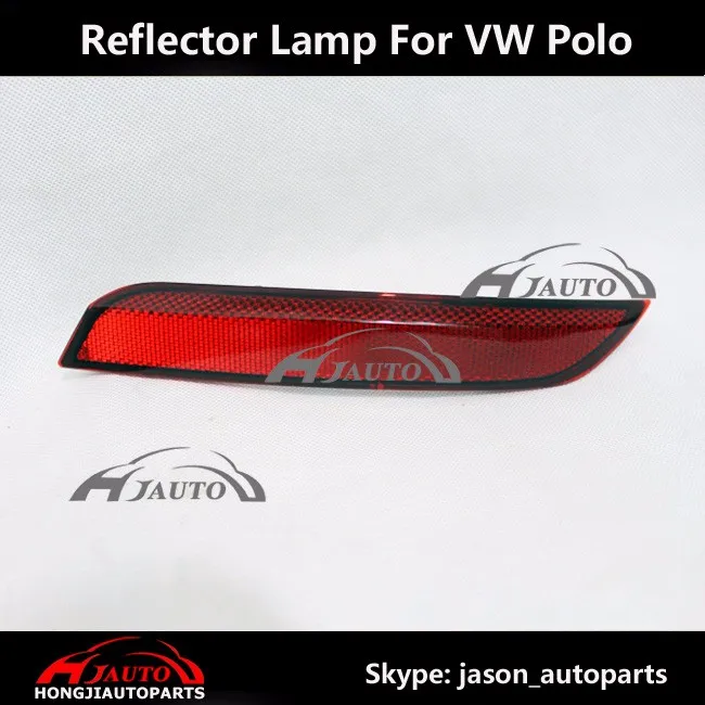 Car Rear Bumper Reflector Lamp For Volkswagen Polo 2014 - Buy Rear ...