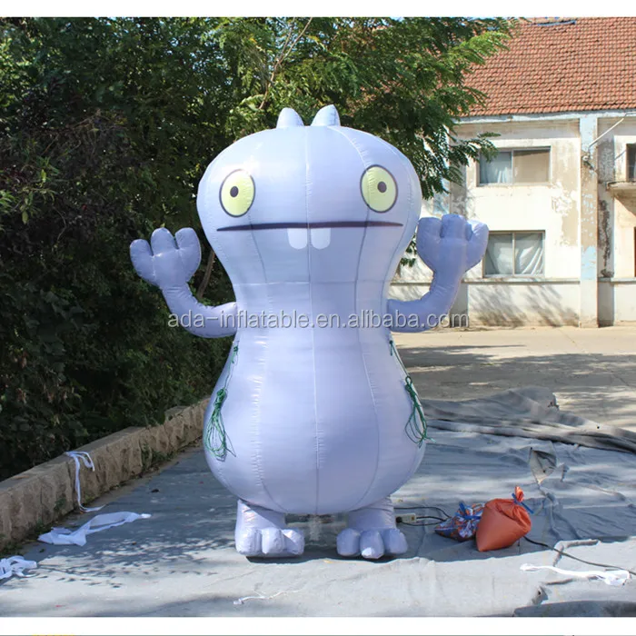 Alien Creature Hands Up Pose Cute Model Inflatable For Promotion St1089 ...