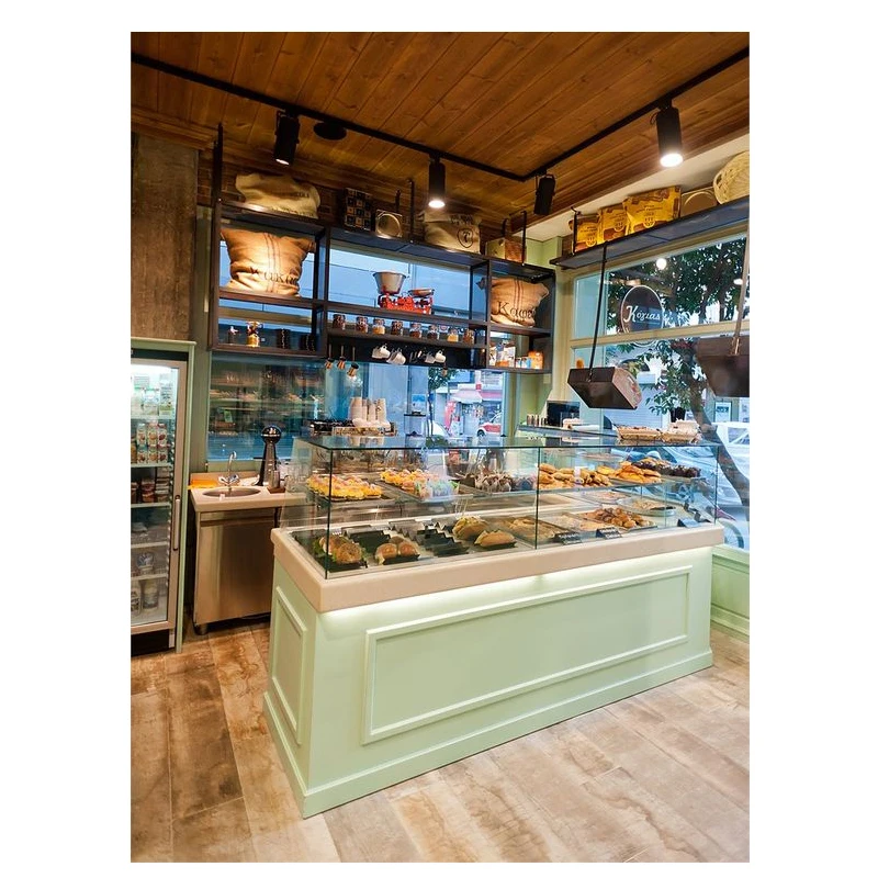 Lux Customized Modern Sweet Food Display Mall Kiosk Stand Candy Shop ...