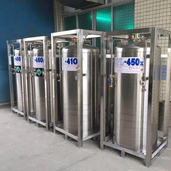 195l Low Temperature Argon Nitrogen Dewar Liquid Oxygen Tank - Buy Oxygen Dewar,Argon Dewar ...