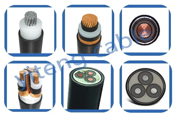 Copper Wire Screen with Equalizing Tape Medium Voltage Power Cable