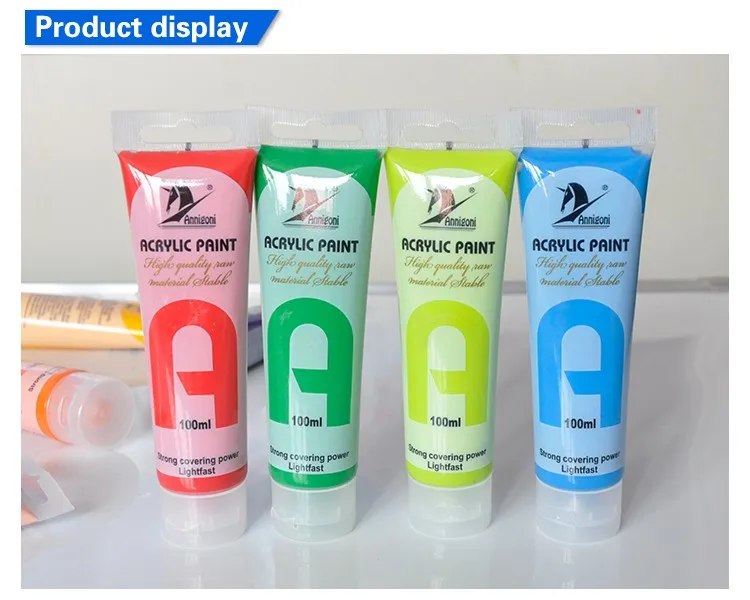 Oem High Quality Artist Acrylic Paints 100ml Free Sample Available ...