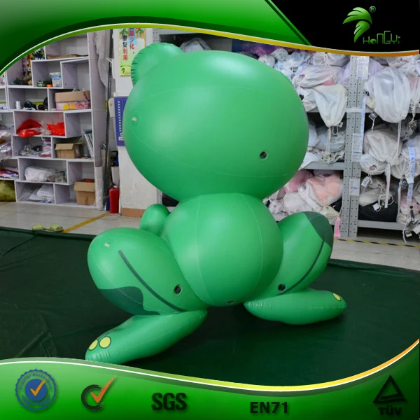 Giant Inflatable Frog Figure Balloons Jump Frog Lure Custom Cartoon Character Trade Show Display ...