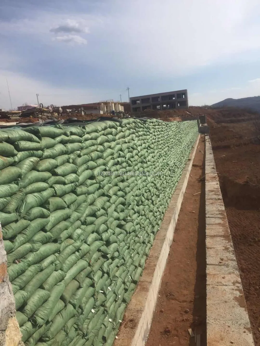 Ocean Nonwoven Geo Bags/geotextiles Sand Container For Beach Protection ...