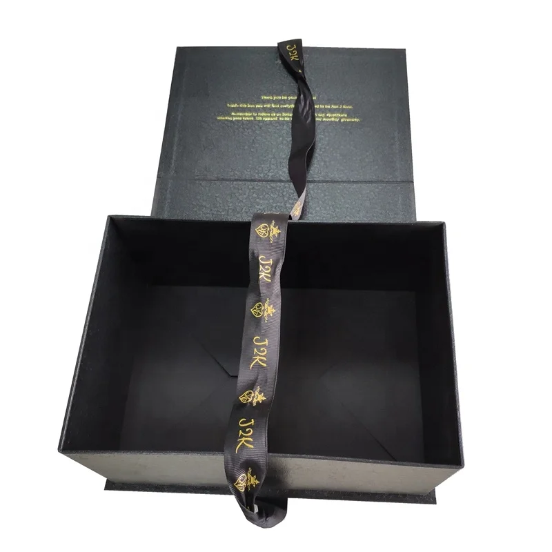 Black Collapsible Cardboard Boot Shoe Packaging Boxes - Buy Cardboard ...