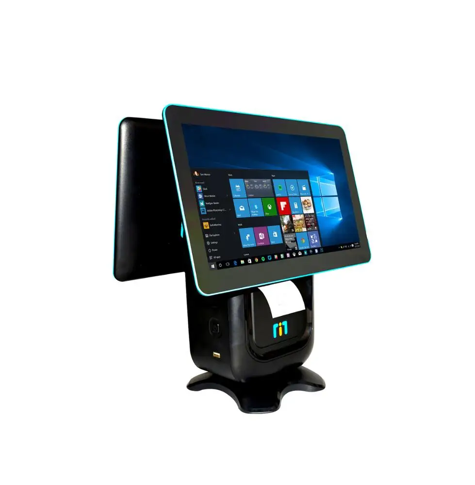 All In One Pos Terminal With Windows Android Os,Barcode Scanner And ...