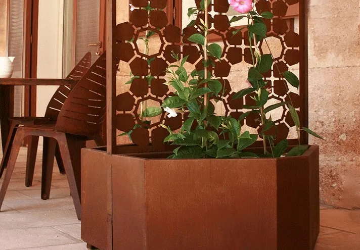 Shop Our Landscape Decorative Corten Steel Planter Boxes