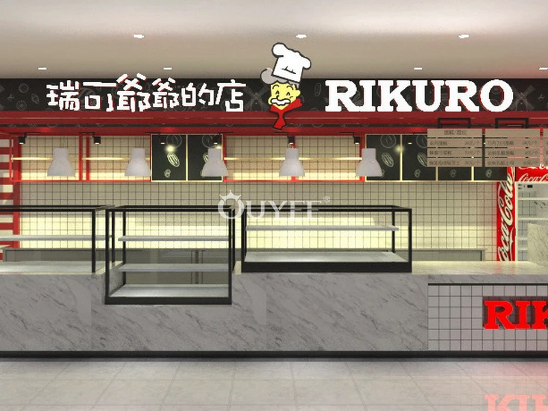Customized Food Kiosk Design Ideas - Japanese Kiosk Design