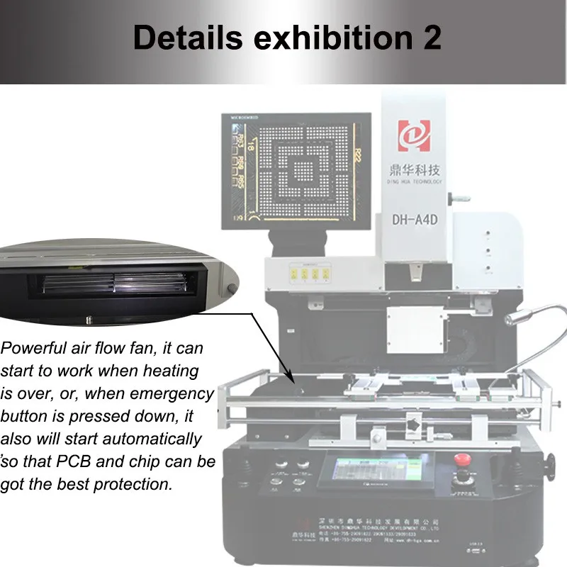 Ersa Pl550a Bga Rework Station - Precision and Reliability