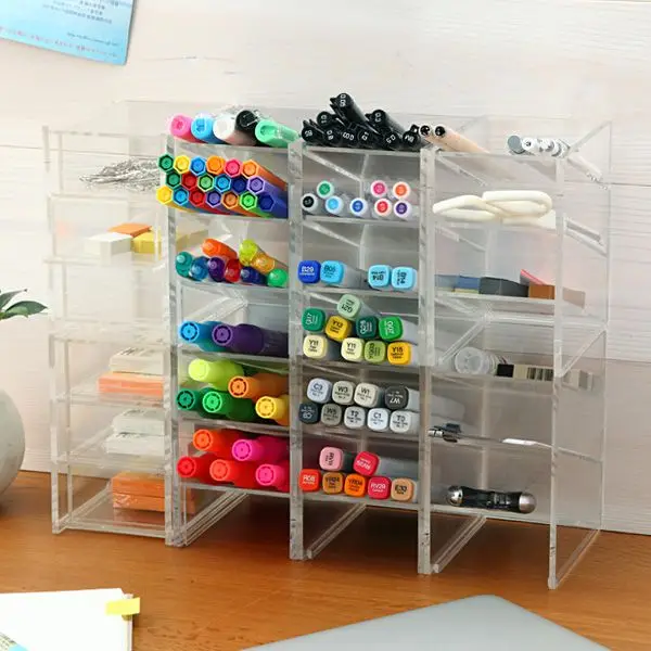 Acrylic Pen Display Organizer,Stationeries Organizer - Buy Pen Display ...