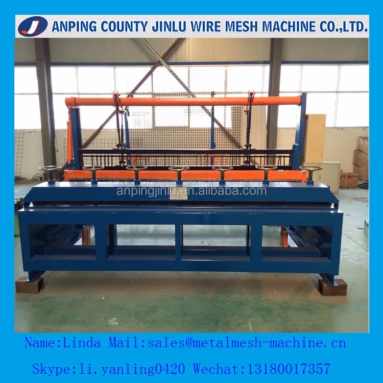 8-14mm Wire Mesh Weaving Machine,Hydraulic Crimped Wire Mesh Machine ...