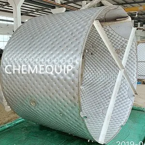 Solex Solid Cooler Npk Cooler Fertilizer Cooler With Pillow Plate Heat ...