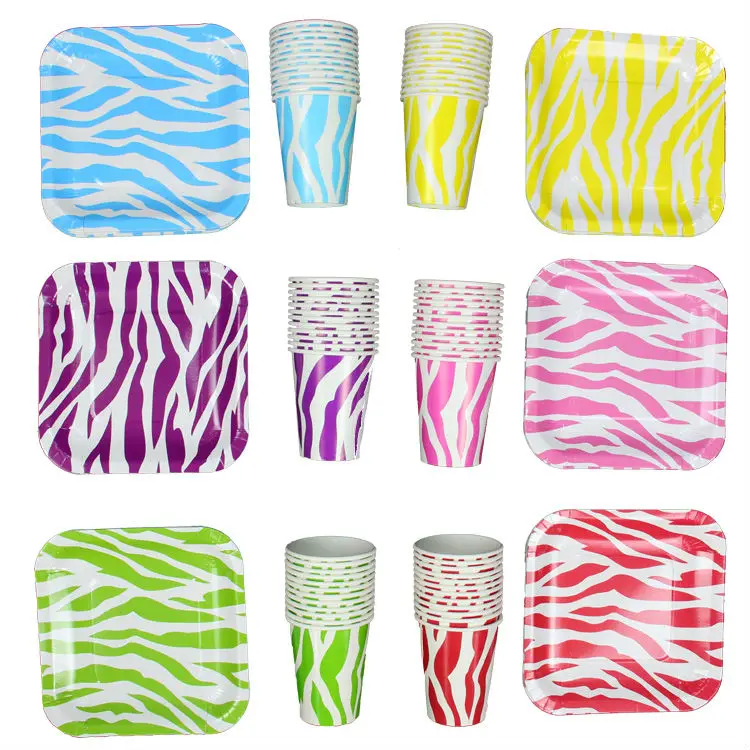 Charming Vintage Style Party Plates Party Vintage Chic 3 Designs 8 Pcs ...