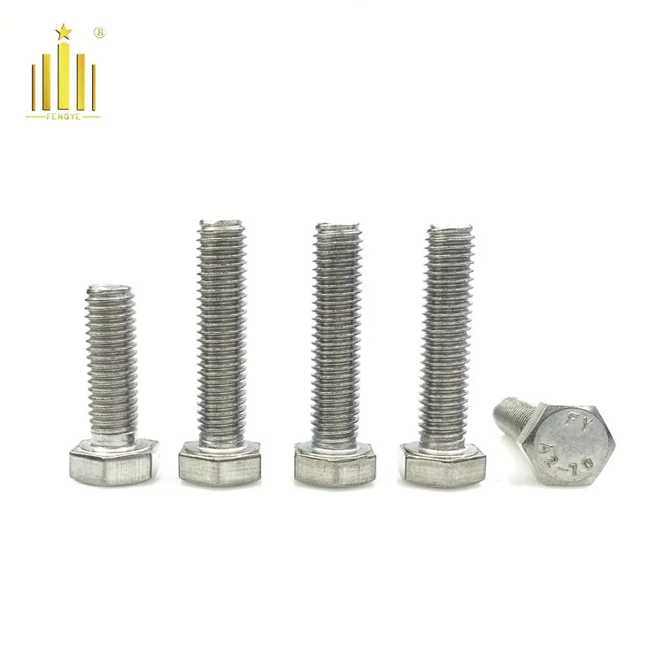 Factory Price 304 316 Stainless Steel Hex Bolt Din 933 - Buy Hex Bolt Din 933,Hex Bolt,Stainless ...