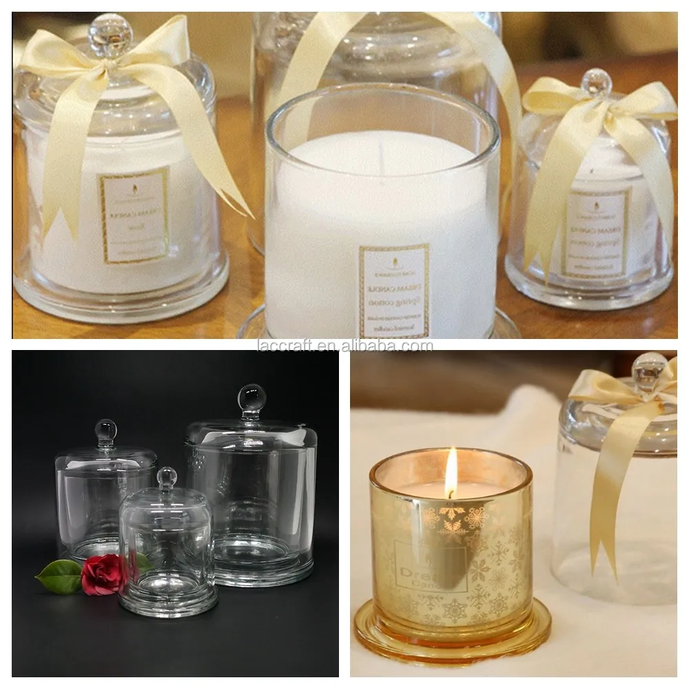 Unique Glass Candle Jars - Elegant Home Decor Solutions