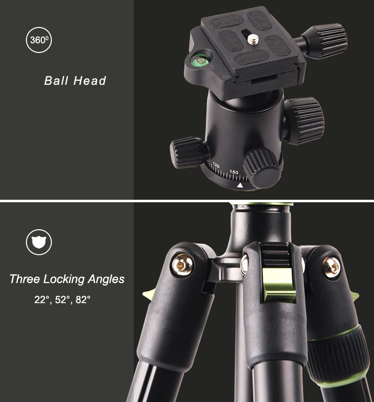 Lightweight Compact DSLR Camera Stand - Professional Tripod