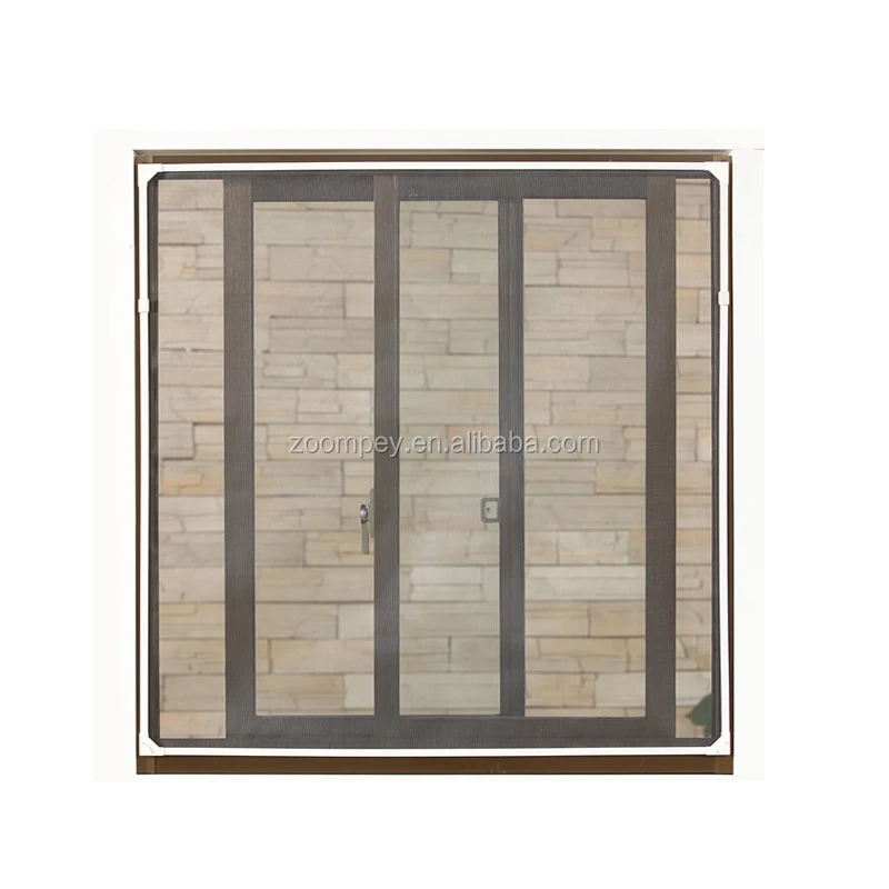 Magnetic Closure Window Screen with PVC Frame - Zoompey