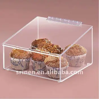 Acrylic Cupcake Display Case Plexiglass Cake Box - Buy Acrylic Cupcake ...