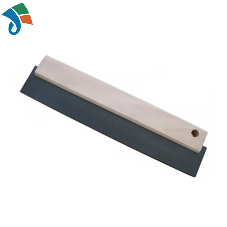 DIY Paint Scraper - Industrial Grade Wooden Handle Rubber Scraper