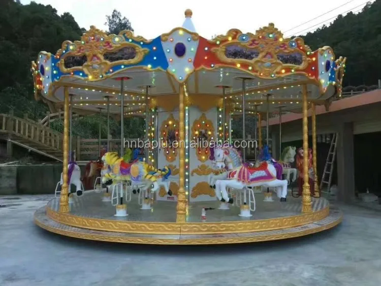 Luxury Carousel - Outdoor Playground Amusement Rides
