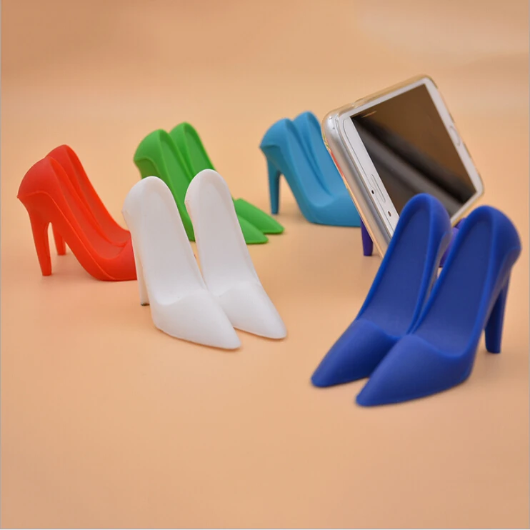 Hot Selling Promotional High Heel Shoes Silicone Phone Stand,Silicone ...
