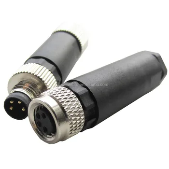 Waterproof M8 Connector Pinout Male 3 Pin 4 Pin Sensor Connectors - Buy ...