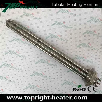 3-phase Heating Element 12kw Ss304 Electric Water Immersion Heater With ...