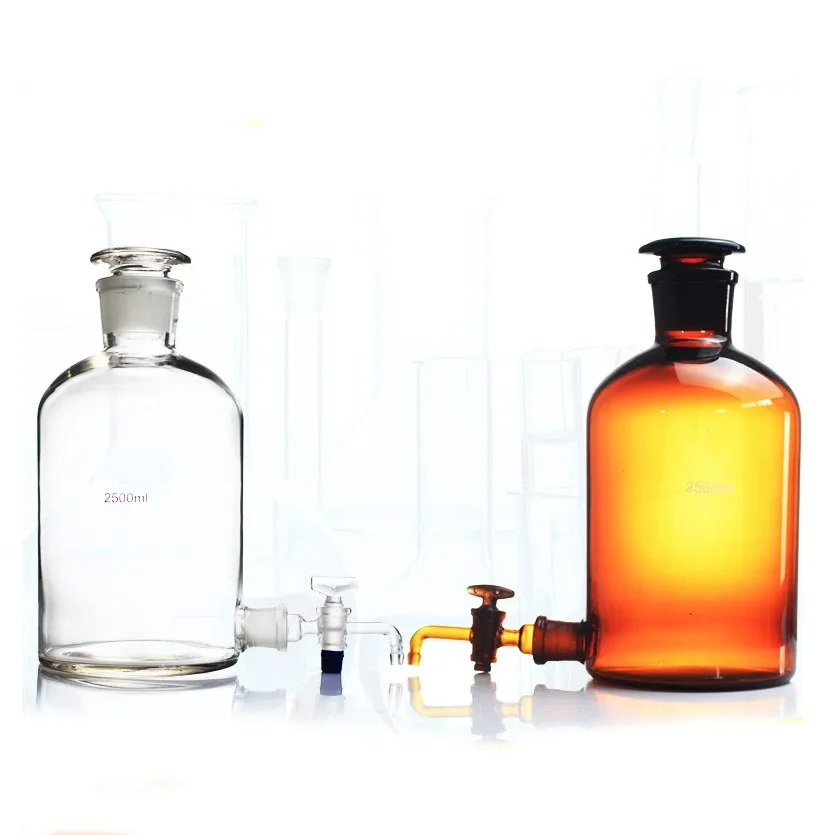 Laboratory 2500ml Amber Glass Aspirator Bottle Products from Yancheng ...