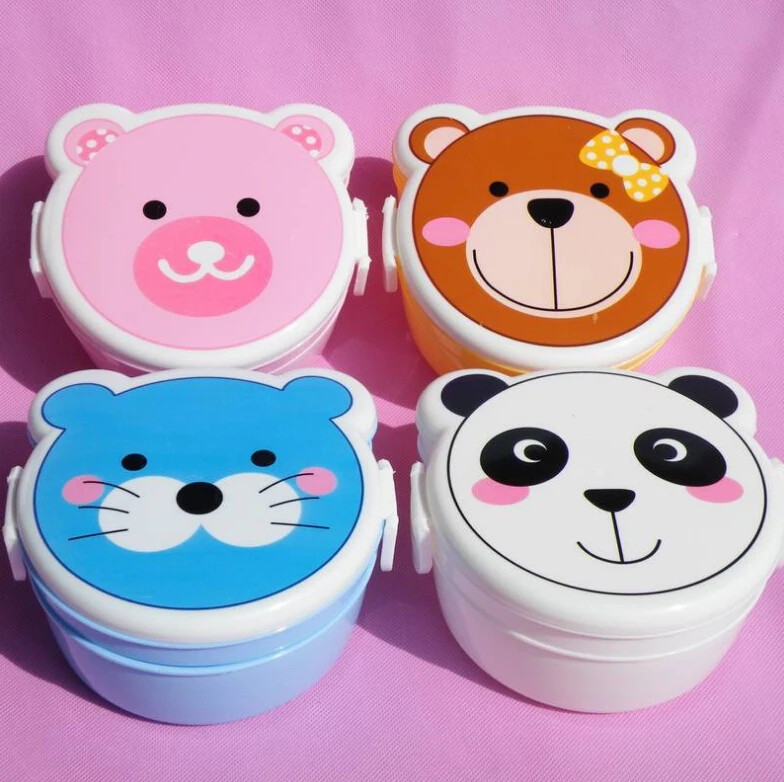 Cartoon Shape Cute Lunch Box Custom Print Leakproof Bento Lunch Box ...