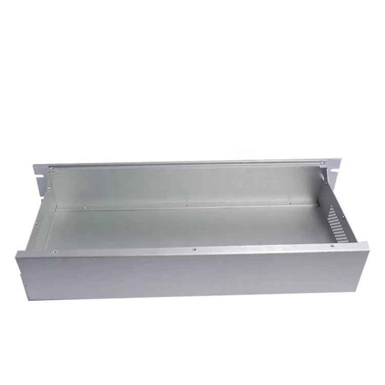 Custom Standard 19 Inch 1ru 2ru Metal Enclosure For Electronic Server ...