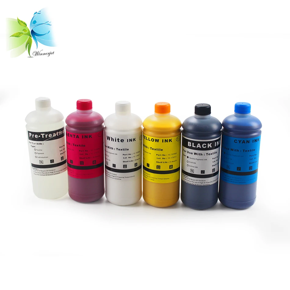 Winnejet White Textile Ink For Epson 1390 Dtg Ink Best Ink In China ...