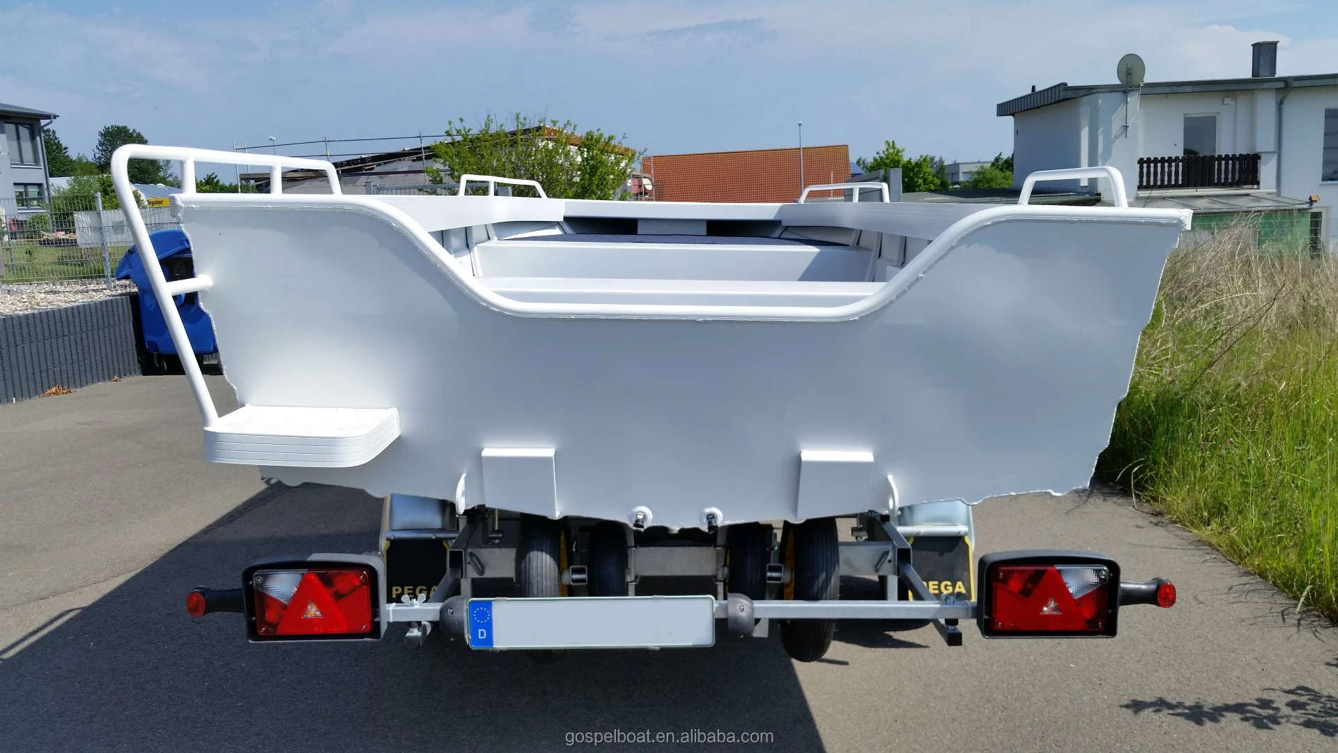 5m Aluminum Fishing Boat Dinghy for Lakes & Rivers - OEM