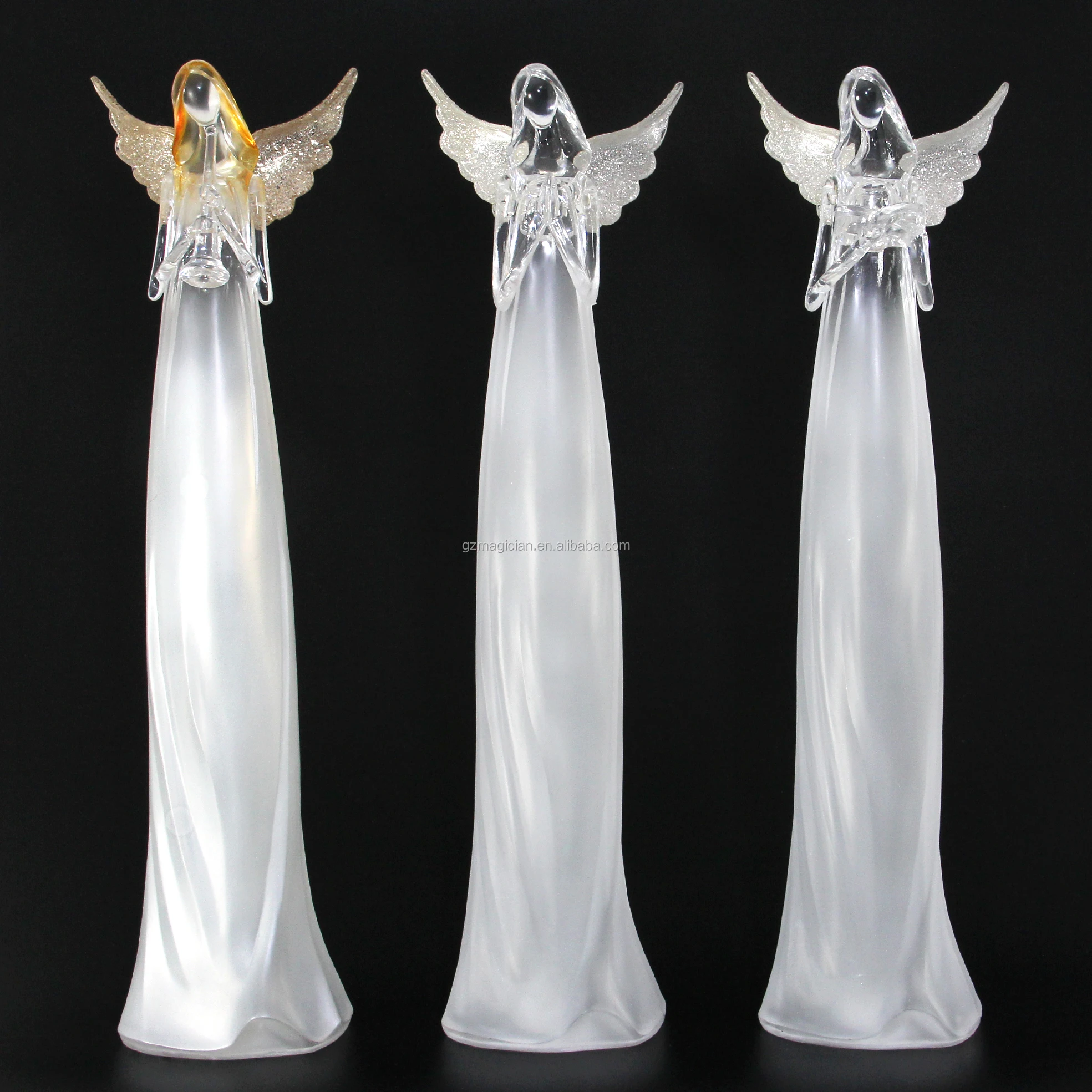 Battery Operated Led Light Angel Doll Beauty Products Angel Figurine ...