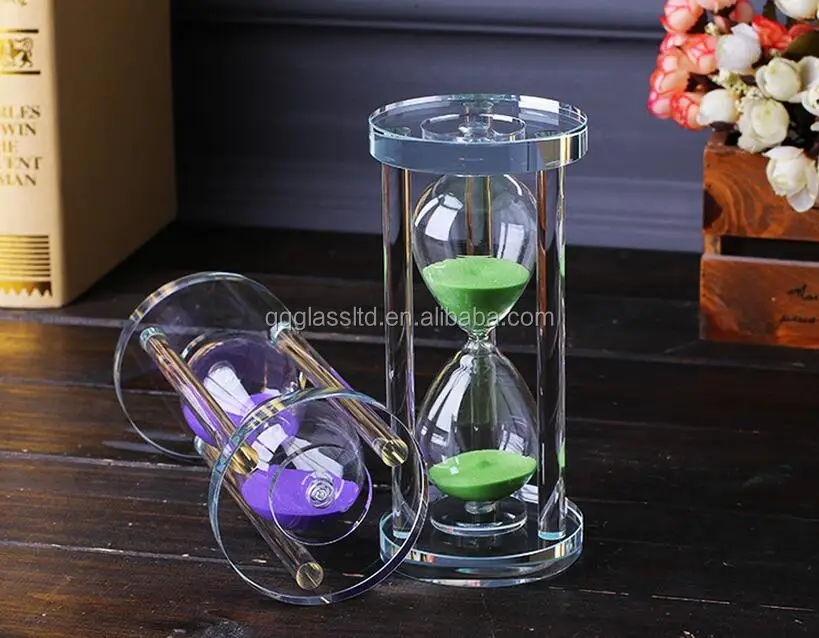 Colorful Crystal Craft Crystal Hourglass For Wedding Favor Gift - Buy ...