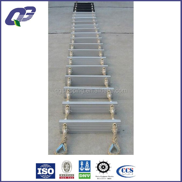 SOLAS Marine Aluminum Step Embarkation Ladder - Safe & Durable