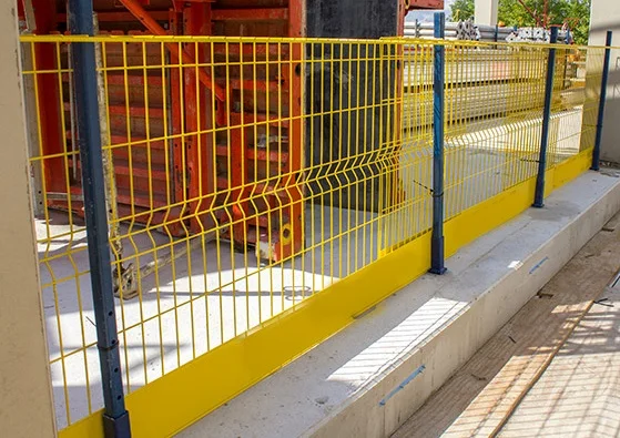 Temporary Fall Prevention Edge Protection Fence for Construction Industry