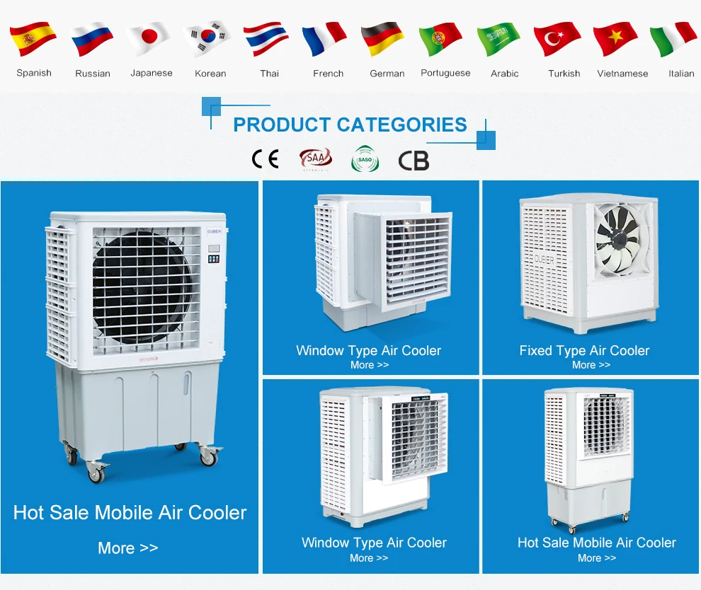 Foshan Shunde Ouber Air Cooler & Ventilation Co., Ltd. - Evaporative ...