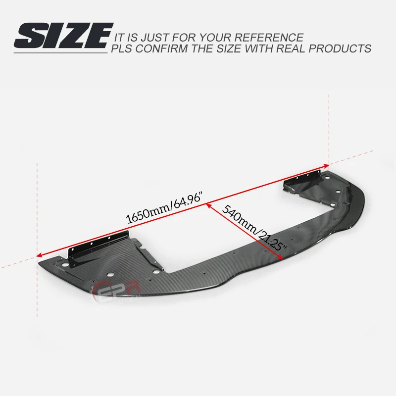 EPR Car Body Kit - OEM Style Front Bumper Splitter for Lotus Exige S3