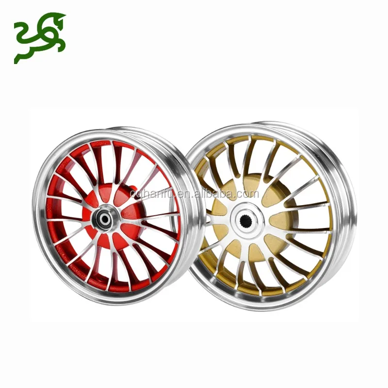10 Inch Motorcycle Jog Scooter Aluminum Alloy Wheel Rims 2.15*10 2.32 ...