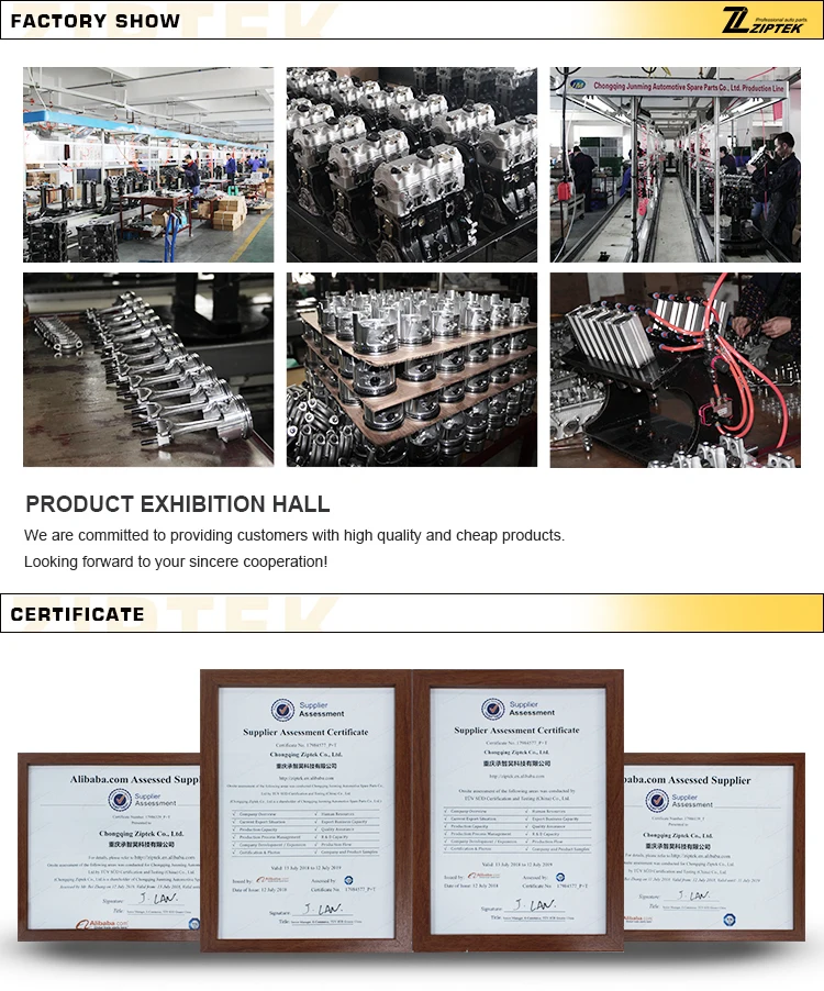 Ziptek Car Engine Assembly SJ410 for Suzuki/changan/sgmv