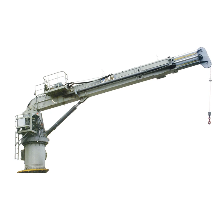 Boat Boom Cargo Loading Lift Ship Deck Crane 8ton - Buy Boat Deck Crane ...