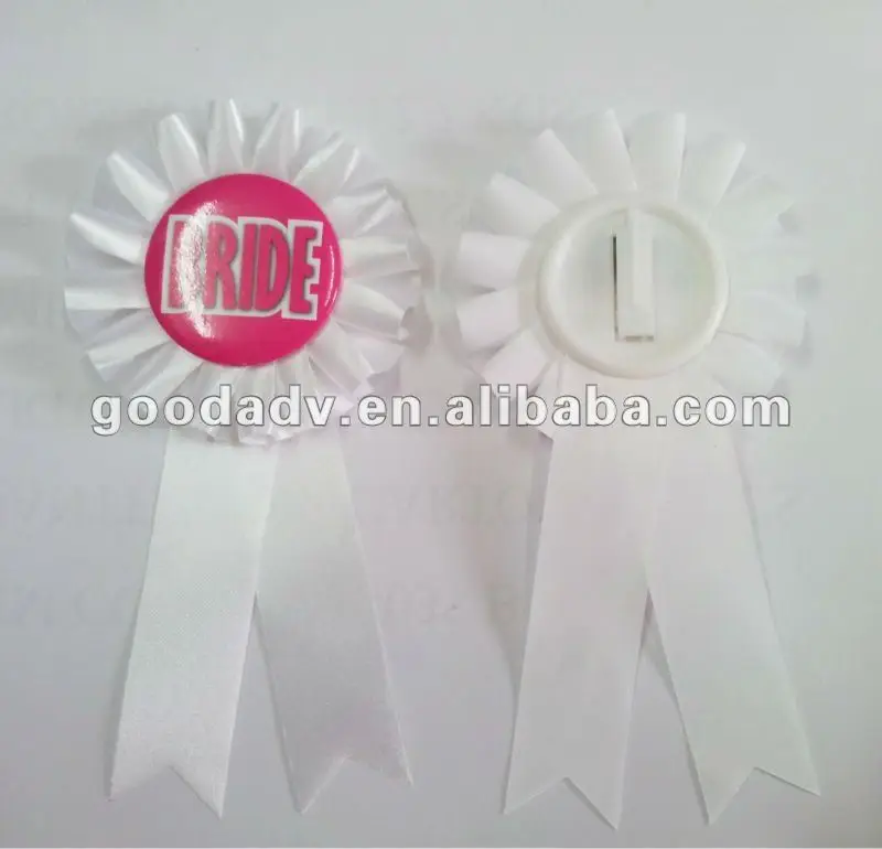 Oem Anniversary Paper Card Paper Backer Ribbon Badge/fabric Ribbon ...
