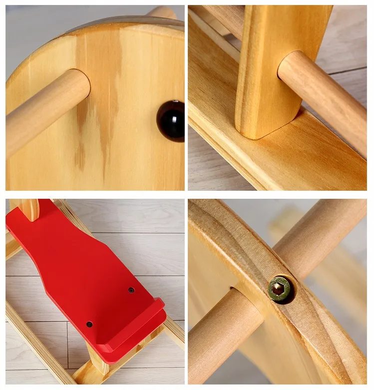 Solid Wood Swing Rocking Horse Toy For Kids - Buy Kids Swing Horse Toy ...