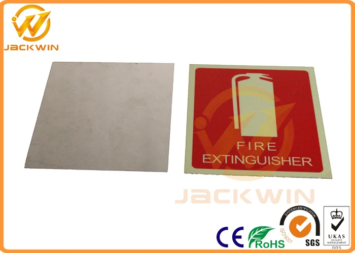 Customized Fire Extinguisher Aluminum Safety Reflective Warning Sign ...