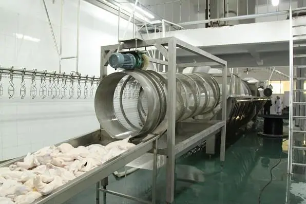 Spiral Type Poultry Carcass Chilling (pre-cooling) Machine Islamic ...