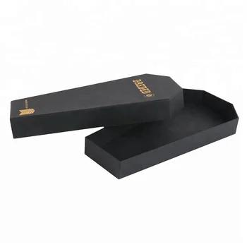 Handmade Cardboard Coffin Shape Paper Gift Box - Buy Cardboard Coffin ...