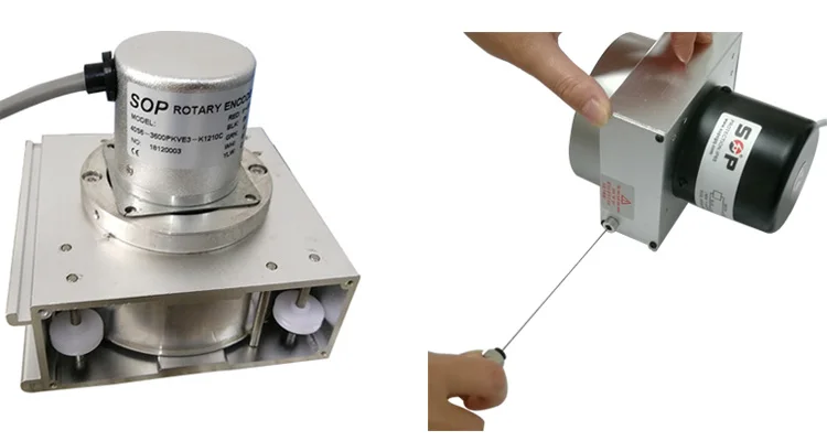 Incremental Encoder Draw Wire Rope Length Transmitters - Buy Rope ...