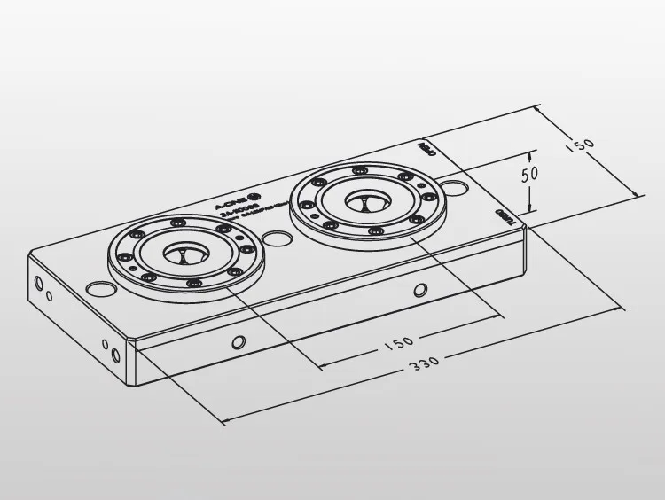 Hoffmann Tool Zero Point Clamping System - Precision & Power